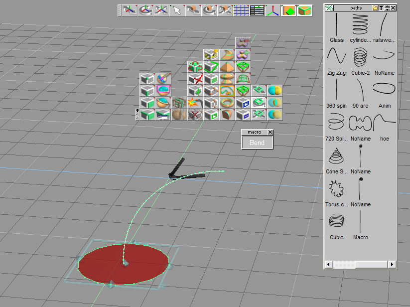 Using the Macrosweep Tool in trueSpace 6/7