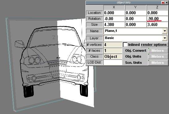 Reference Planes Tutorial for trueSpace 7 - by Jack Edwards